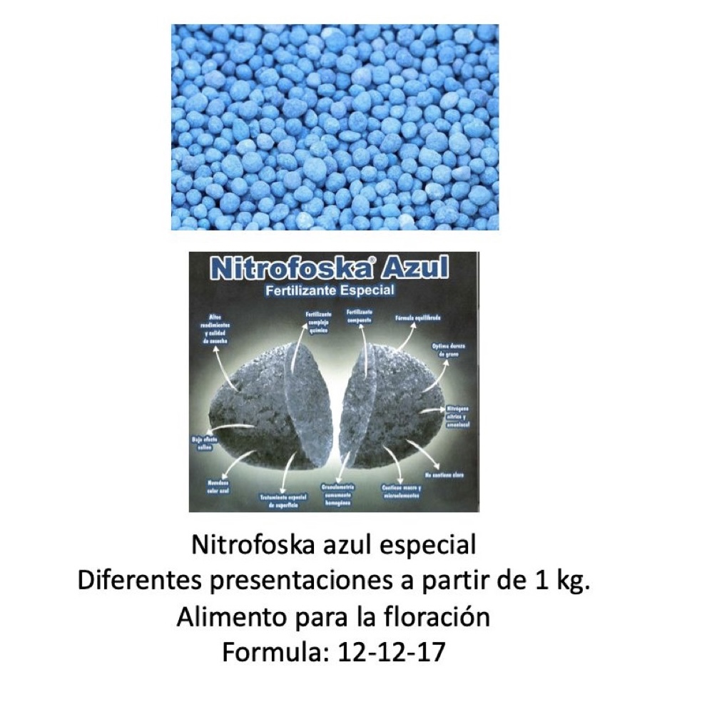 FERTILIZANTE NITROFOSKA AZUL 12-12-17