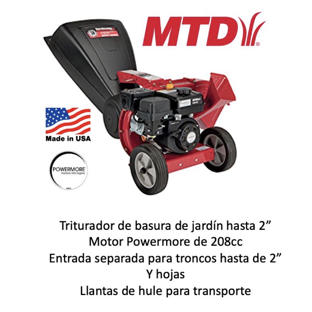 MOLINO MTD MOTOR POWERMORE 208CC